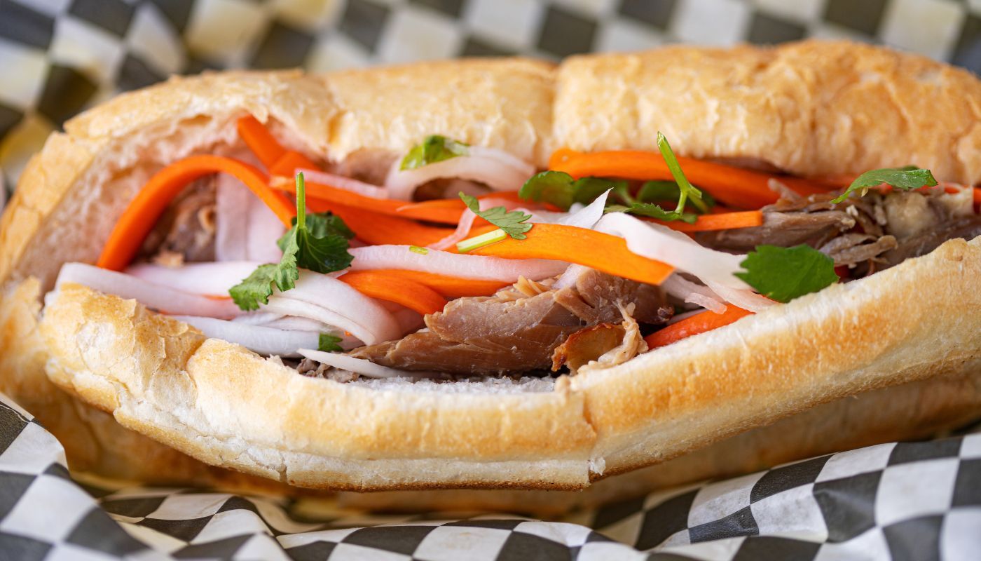 Five Spice Duck Banh Mi: | Saucy Porka - Asian Latin Flavors