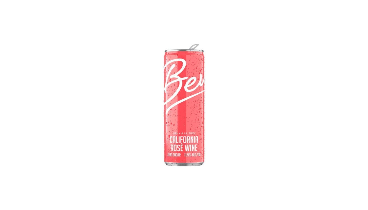 Bev Rose, 250ml can wine 11.9 ABV | Saucy Porka - Asian Latin Flavors