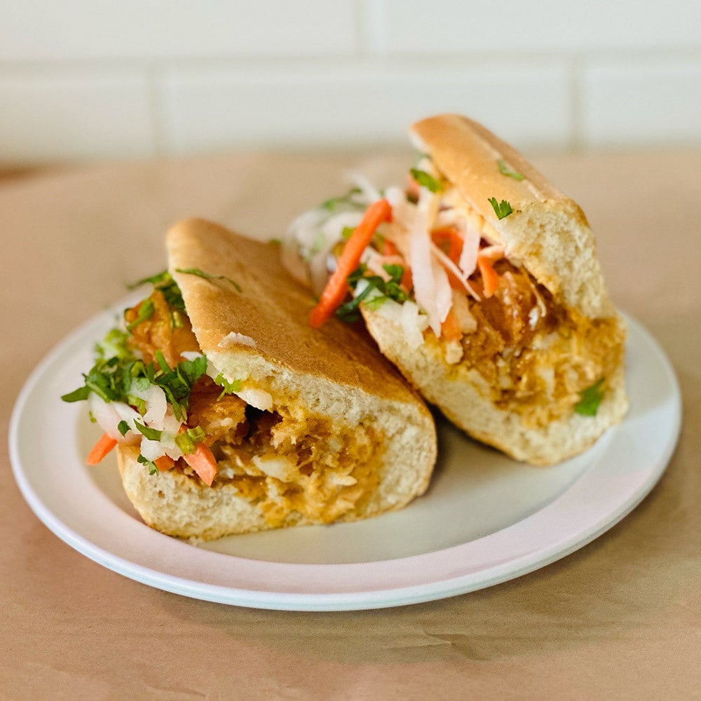 SPECIAL! Pescado Bánh Mi | Saucy Porka - Asian & Latin American Flavors